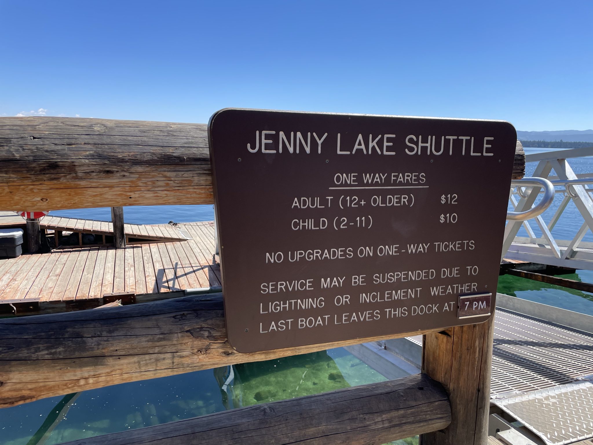 Grand Teton National Park : Jenny Lake